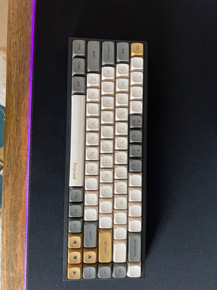 65% keycool keyboard (creamy), Computers & Tech, Parts & Accessories ...