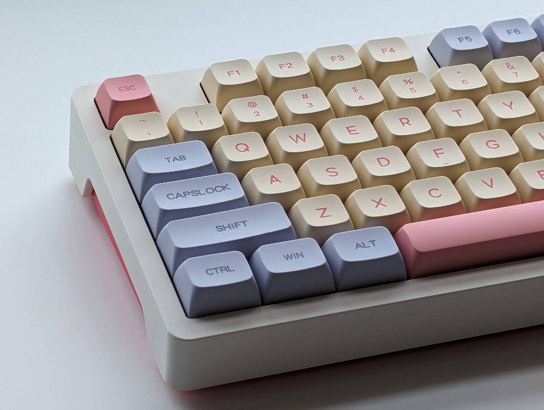 96% Custom Mechanical Keyboard (Marshmallow1401) - Fully Modded Tri ...