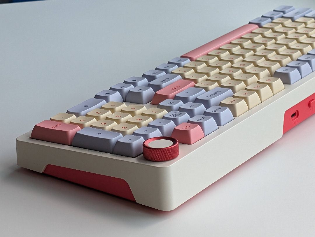 96% Custom Mechanical Keyboard (Marshmallow1401) - Fully Modded Tri ...