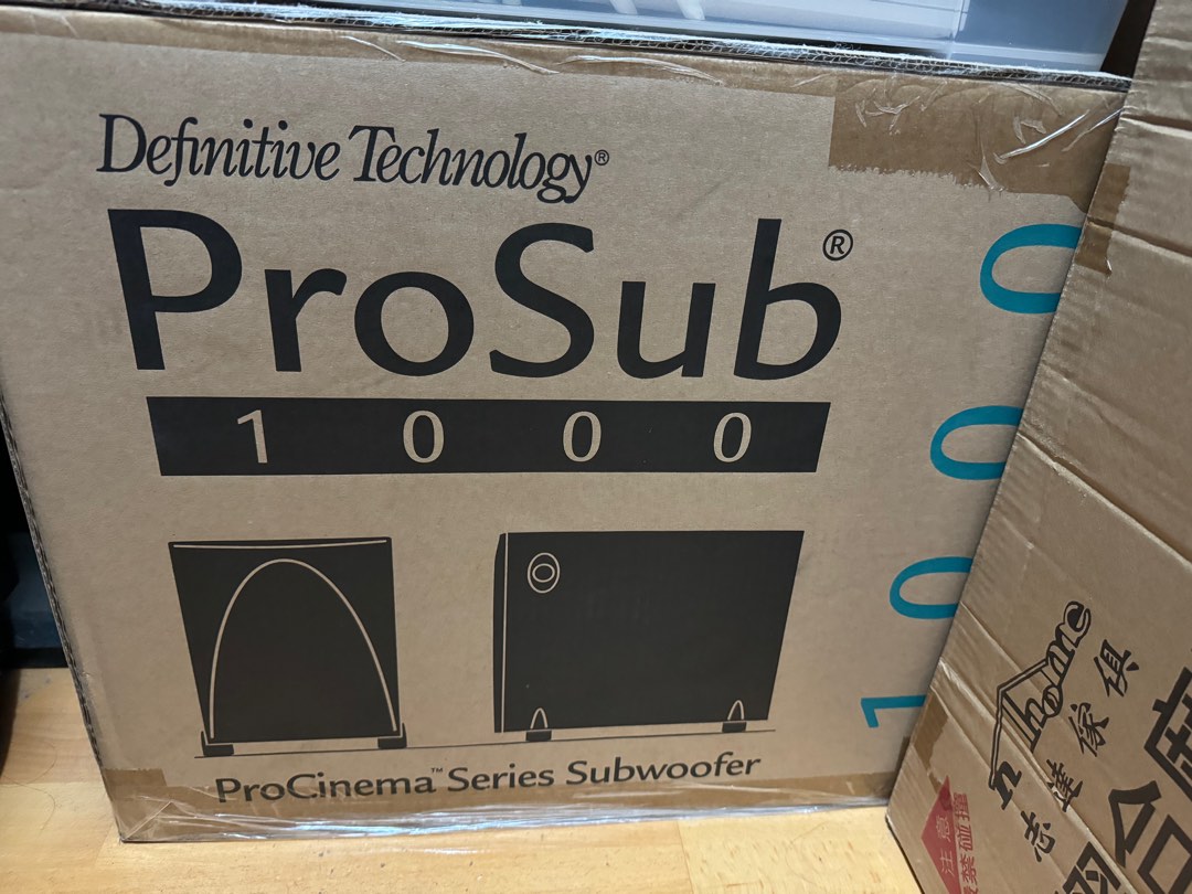 全新 Definitive Technology ProSub 1000 未開箱, 音響器材, Soundbar、揚聲器、藍牙喇叭、耳擴 ...