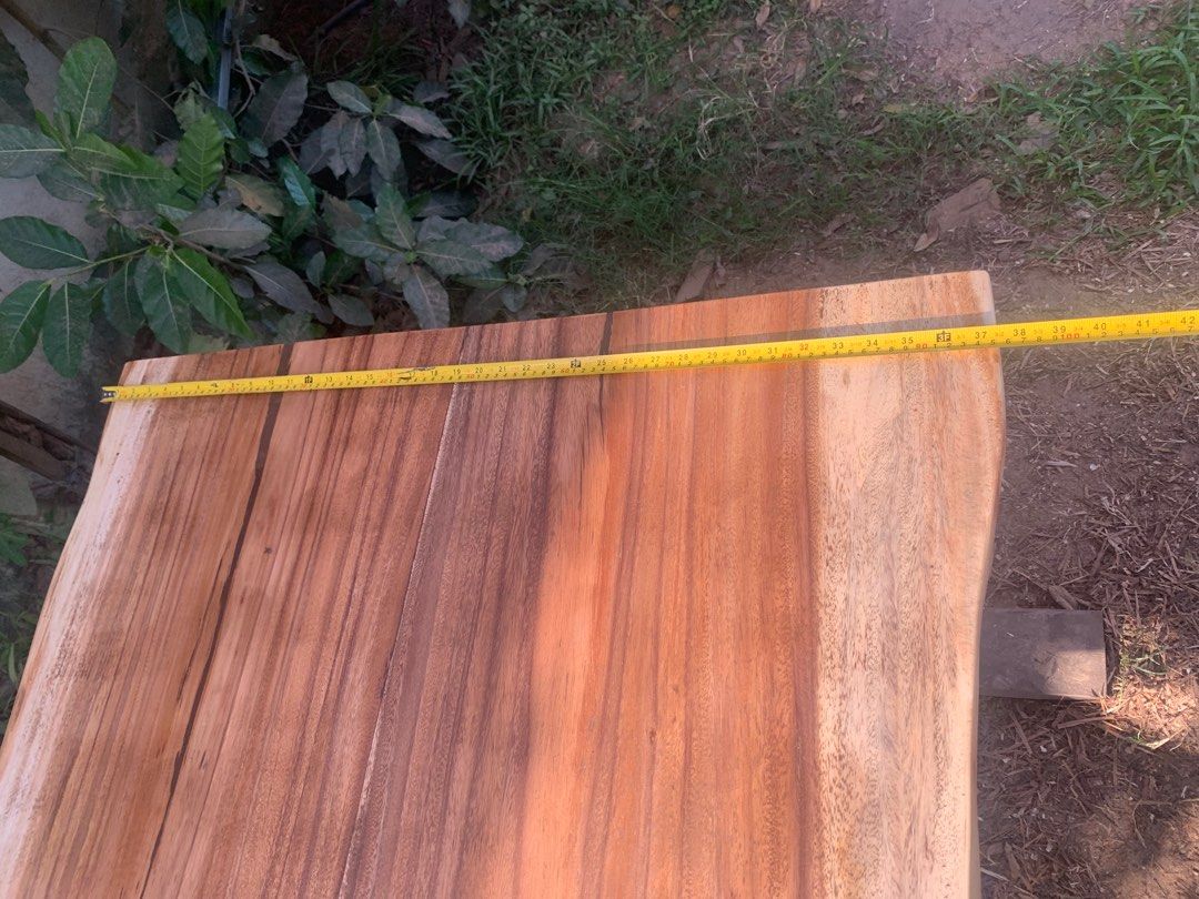 Acacia Dining Table 6 seaters 5x3ft live edge, Furniture & Home Living ...