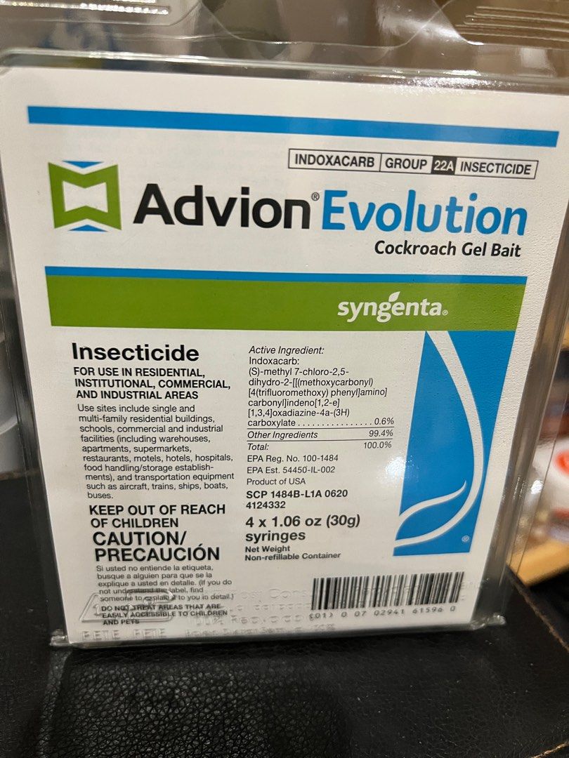 Advion Evolution Cockroach Gel, Furniture & Home Living, Cleaning ...
