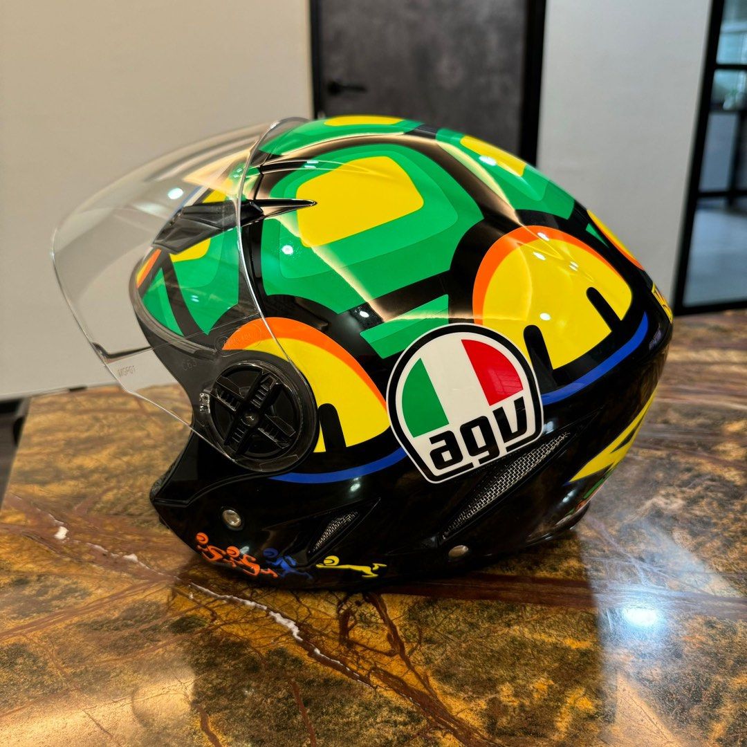 AGV BLADE TARTUGA - Open Face Helmet, Motorcycles, Motorcycle Apparel ...