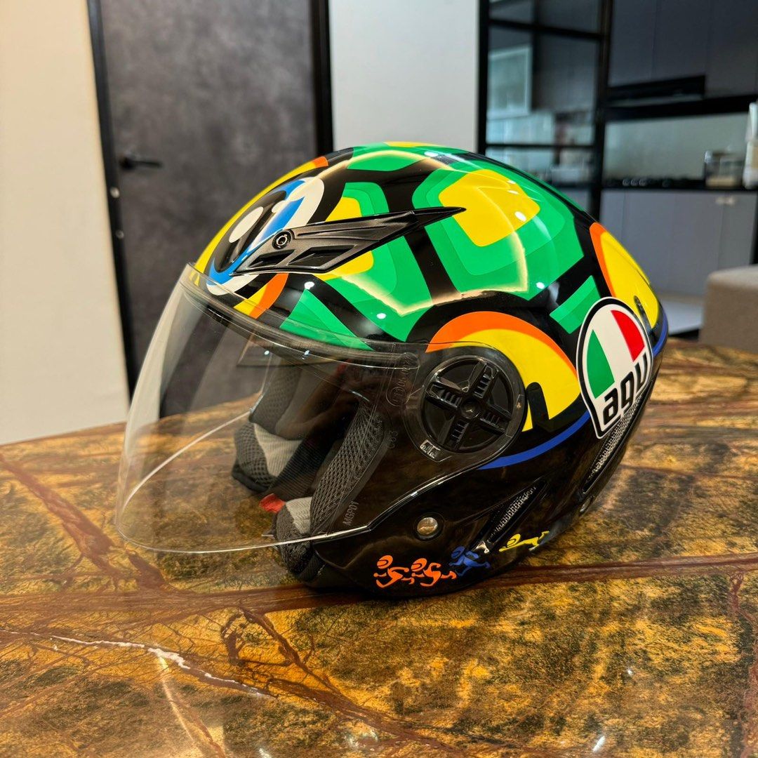 AGV BLADE TARTUGA - Open Face Helmet, Motorcycles, Motorcycle Apparel ...
