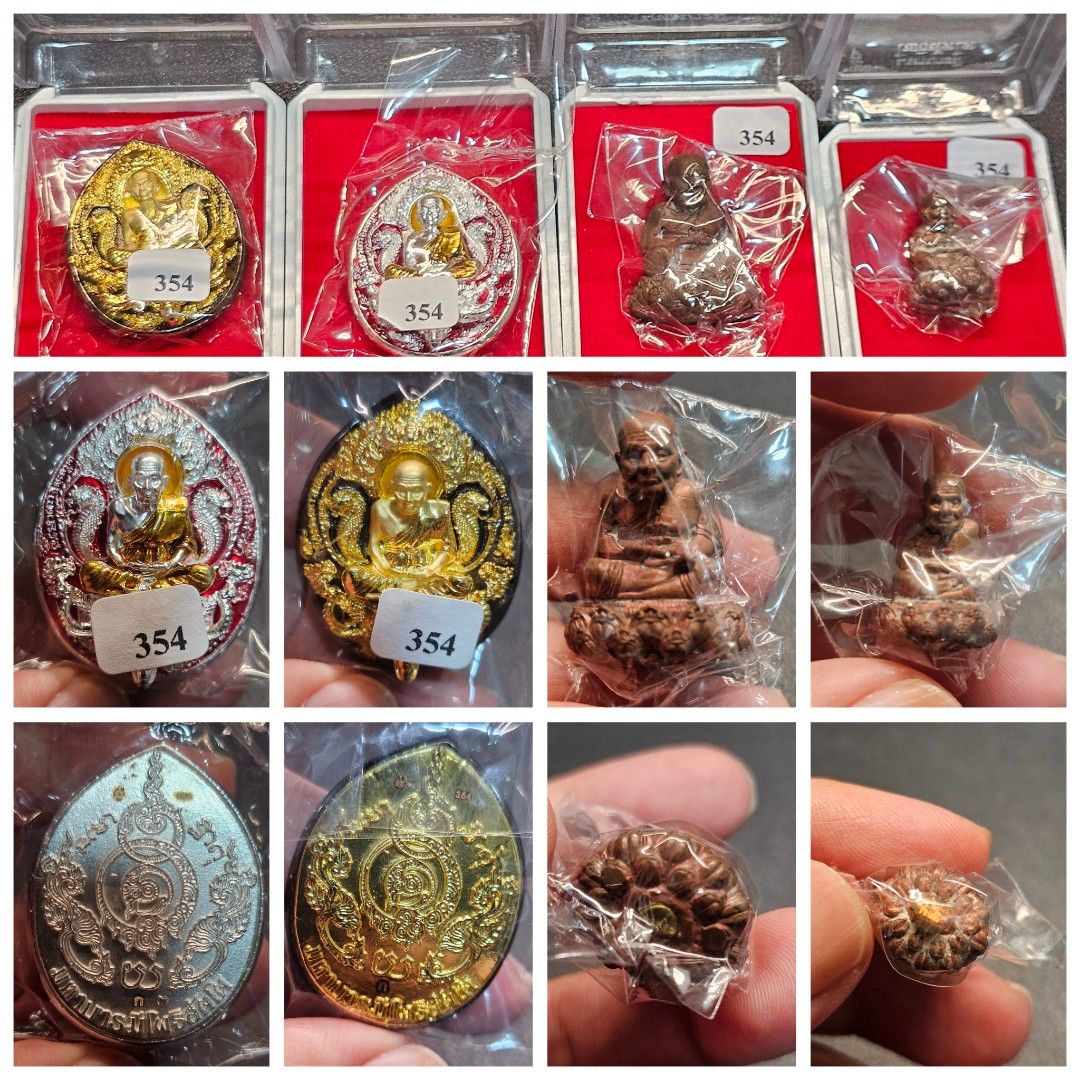 Ajarn Daeng - Wat Rai LP Thuad set BE2561, Hobbies & Toys, Memorabilia ...