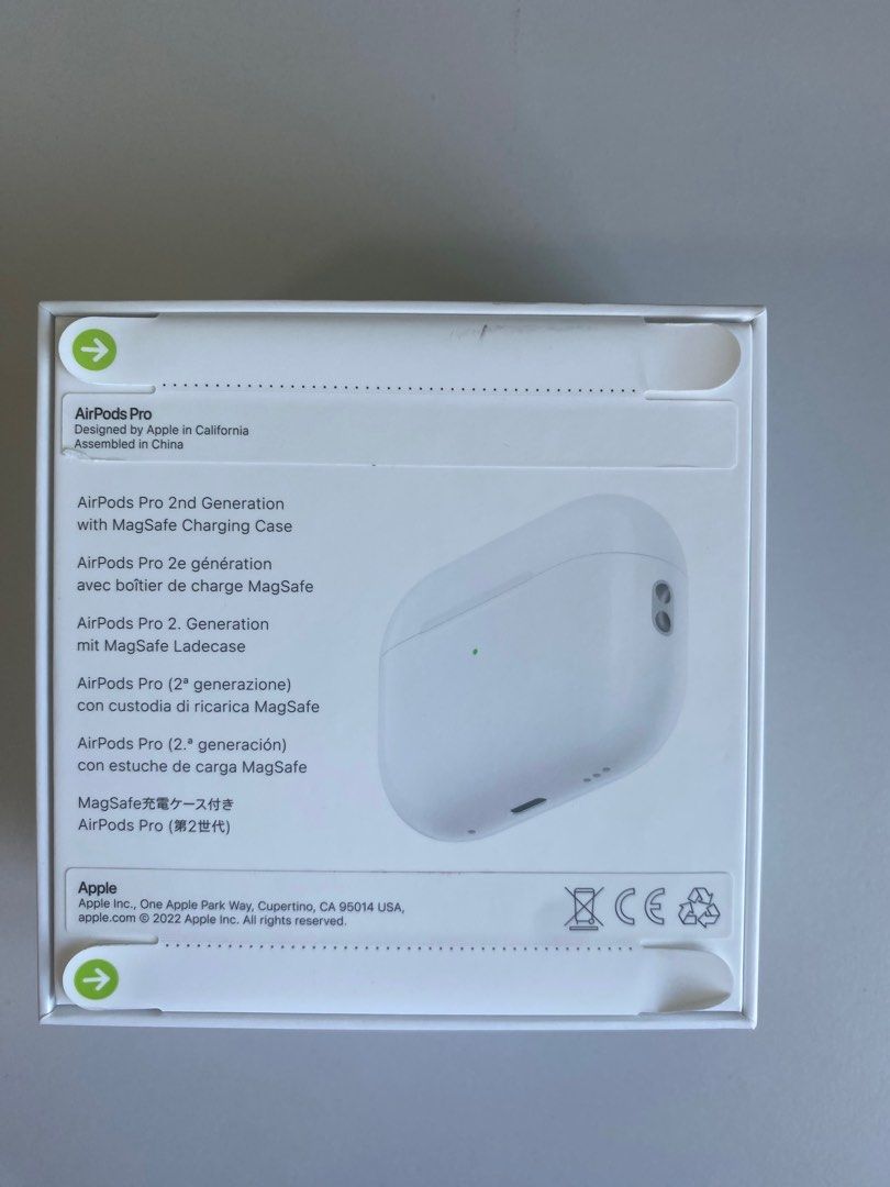 Apple air pods pro 2 gen with mag safe, Audio, Earphones on Carousell