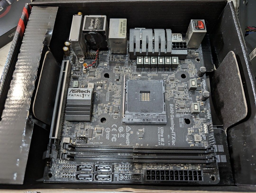 Asrock B450 Gaming ITX / AC motherboard, Computers & Tech, Parts ...