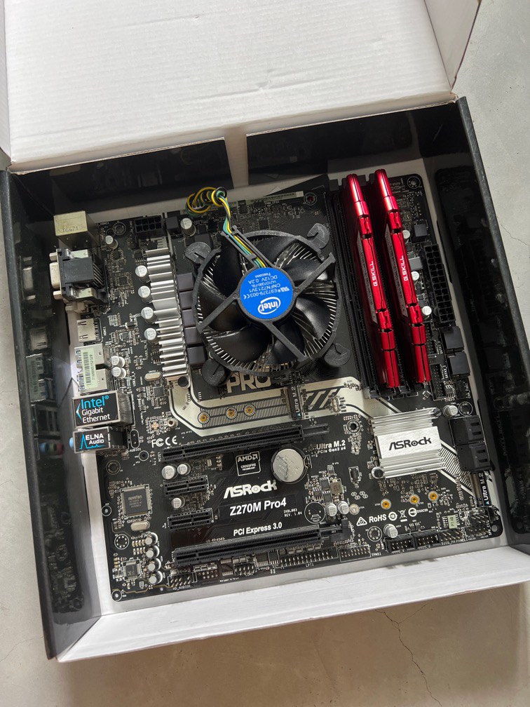 Asrock motherboard, Computers & Tech, Parts & Accessories, Computer ...