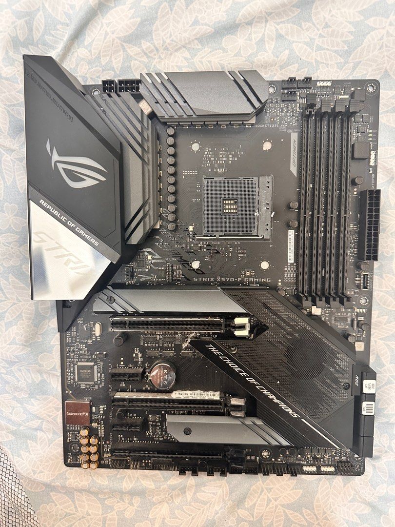 ASUS ROG STRIX X570-F Gaming Motherboard, Computers & Tech, Parts ...