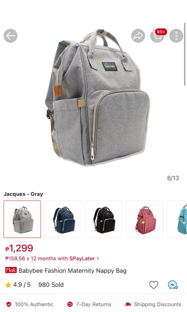 Babybee Baby Bag, Babies & Kids, Going Out, Diaper Bags & Wetbags on ...