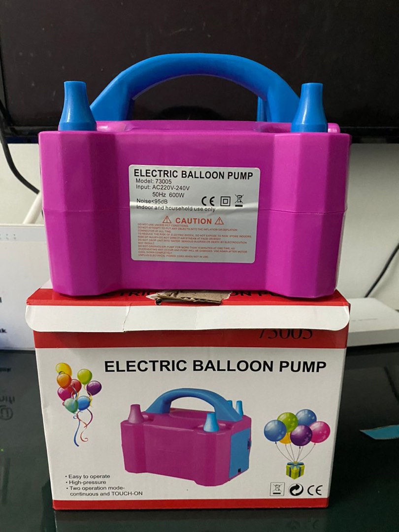 Balloon Pump, Hobbies & Toys, Toys & Games on Carousell