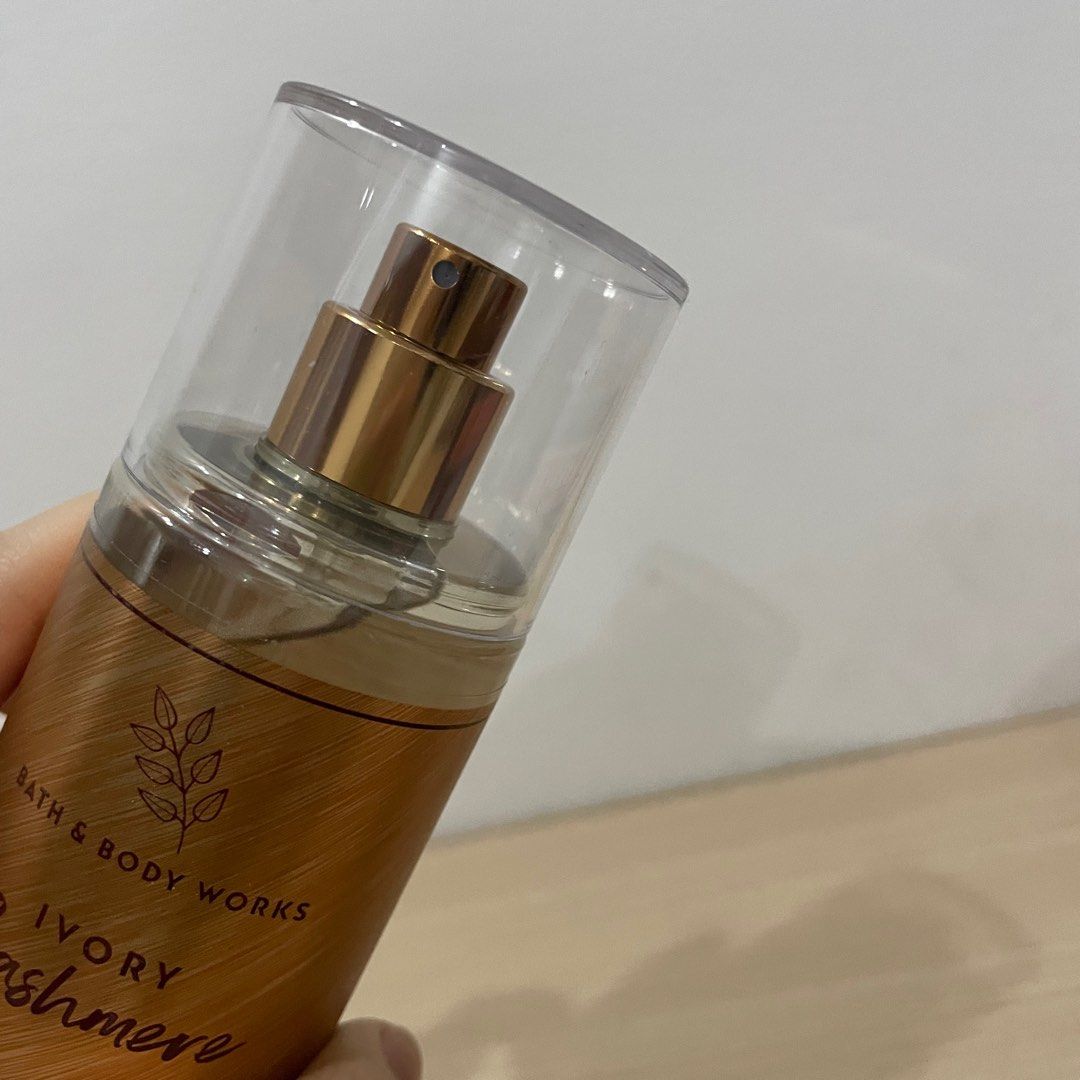 Bath & body works ivory cashmere mist, Beauty & Personal Care ...