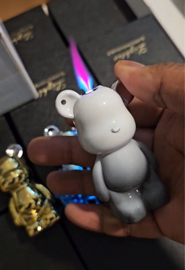 BEAR BRICK LIGHTER, Hobbies & Toys, Stationery & Craft, Other ...