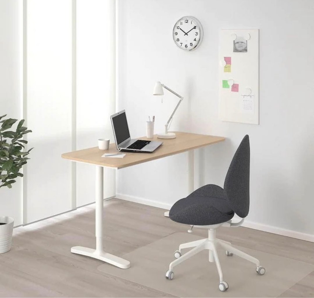 Bekant Ikea Table, Furniture & Home Living, Furniture, Tables & Sets on ...