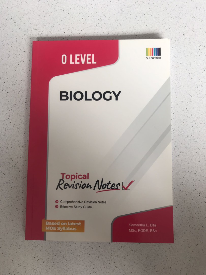 Biology O Level Topical Revision Notes, Hobbies & Toys, Books ...