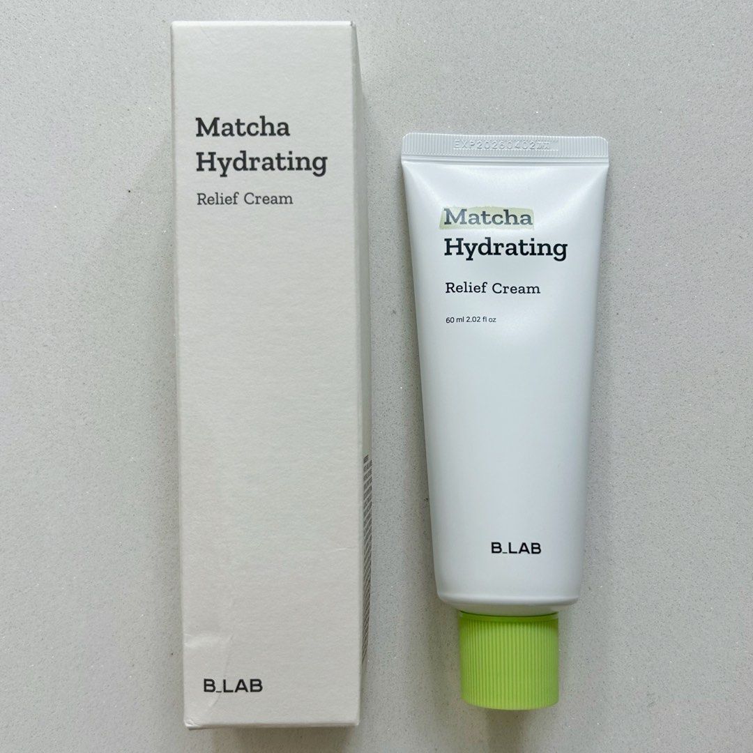 B-Lab Matcha Hydrating Relief Cream 60ml (Gel-based moisturiser ...