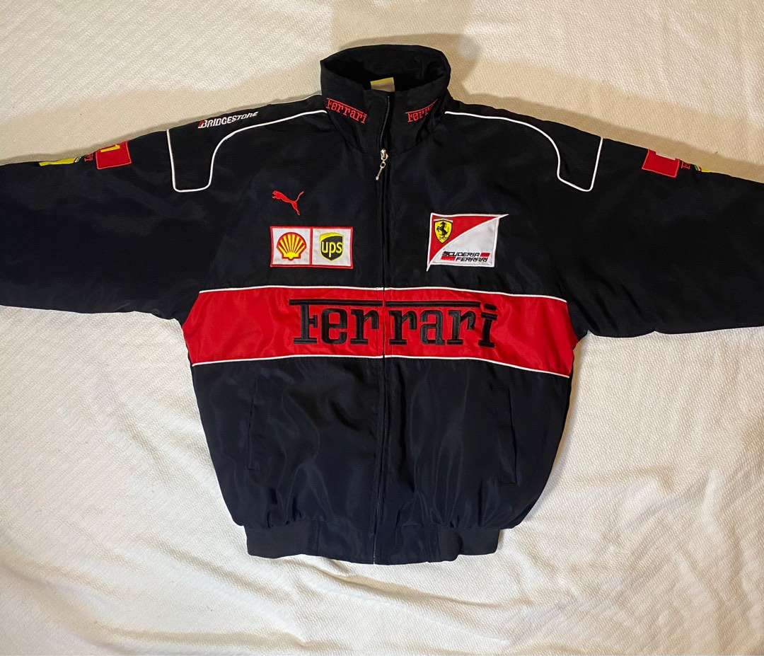 Medium Black Puma Ferrari Jacket, Men's Fashion, Coats, Jackets and ...