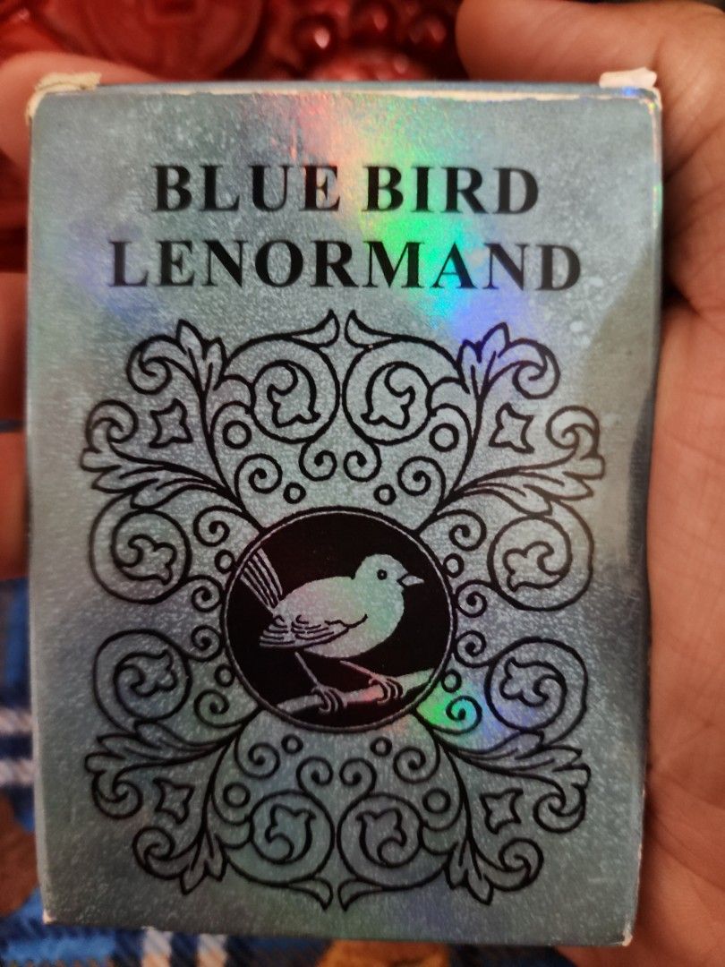 Blue Bird Lenormand Card, Everything Else on Carousell