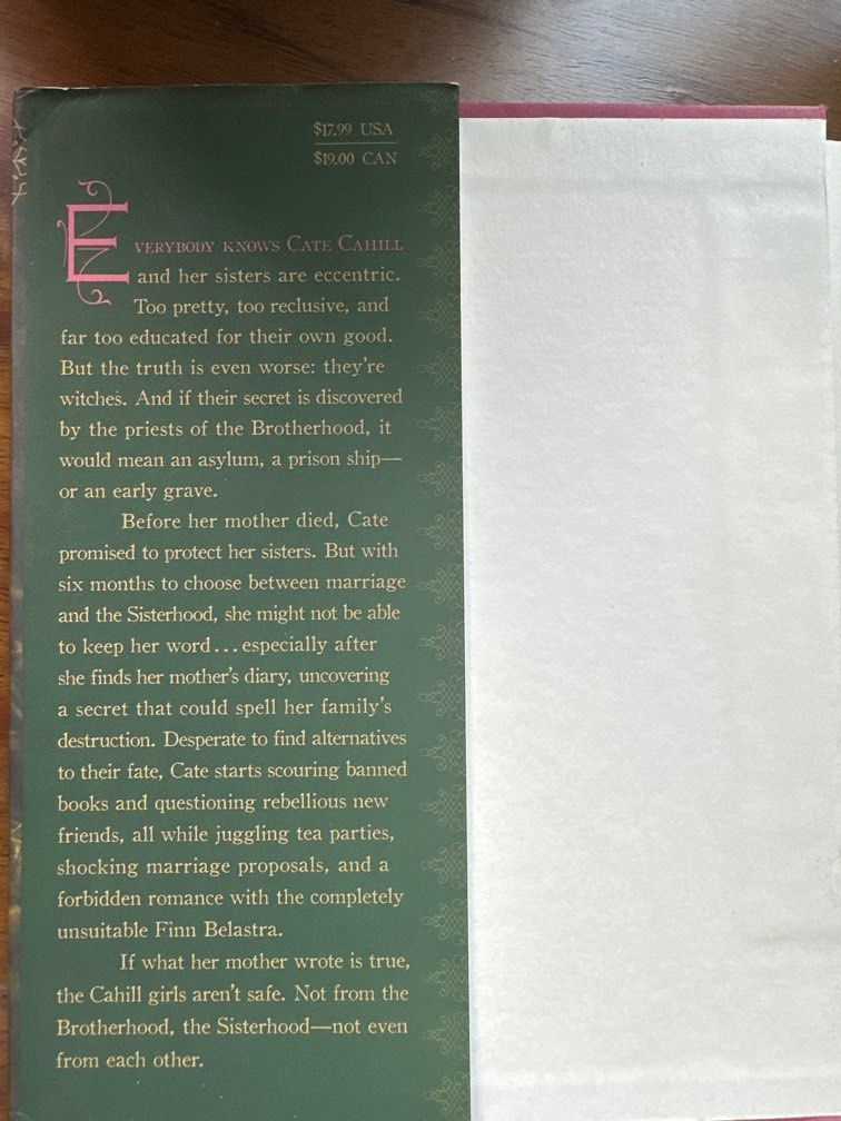 Born Wicked by Jessica Spotswood, Hobbies & Toys, Books & Magazines ...