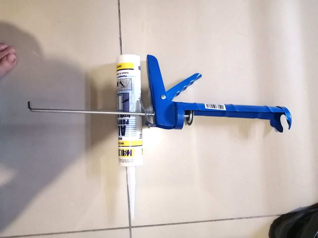 Brand new Waltek all purpose acrylic sealant with Pump gun, Furniture ...