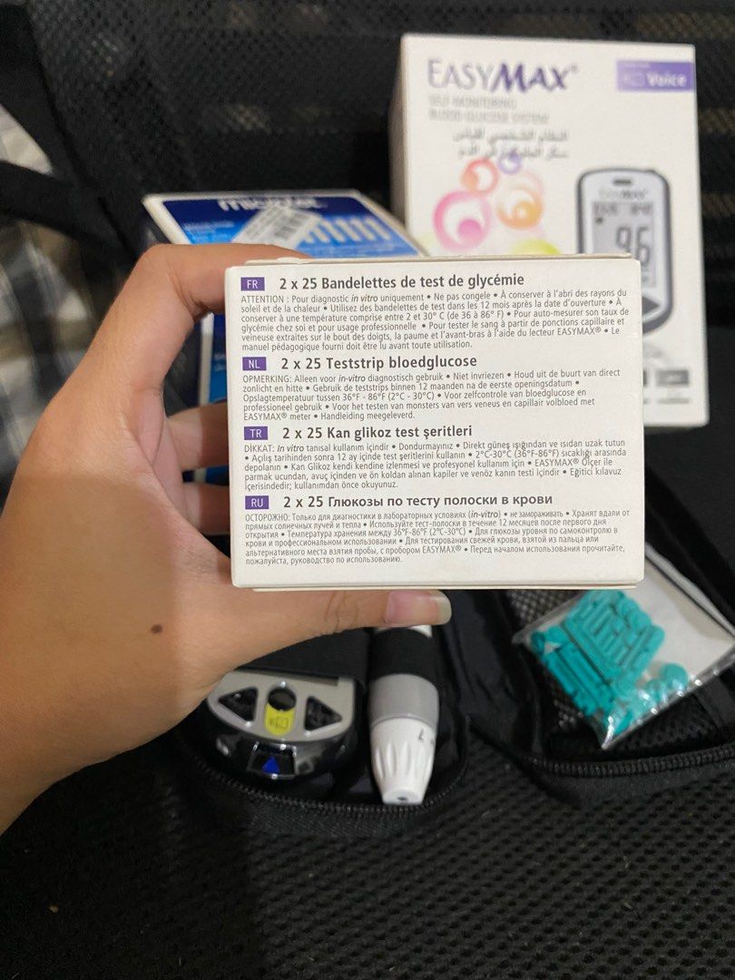 Brandnew EasyMax Self Monitoring Blood Glucose System Set, Health ...