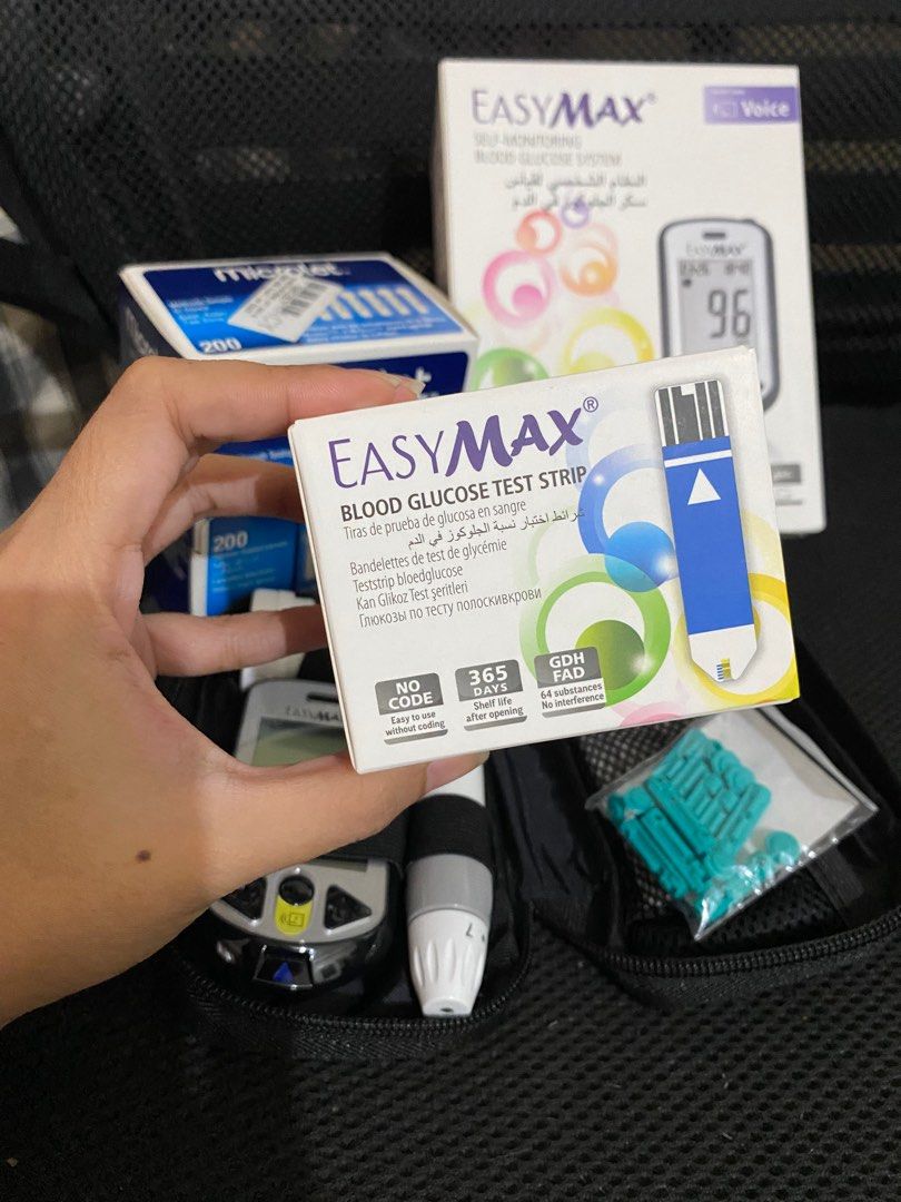 Brandnew EasyMax Self Monitoring Blood Glucose System Set, Health ...