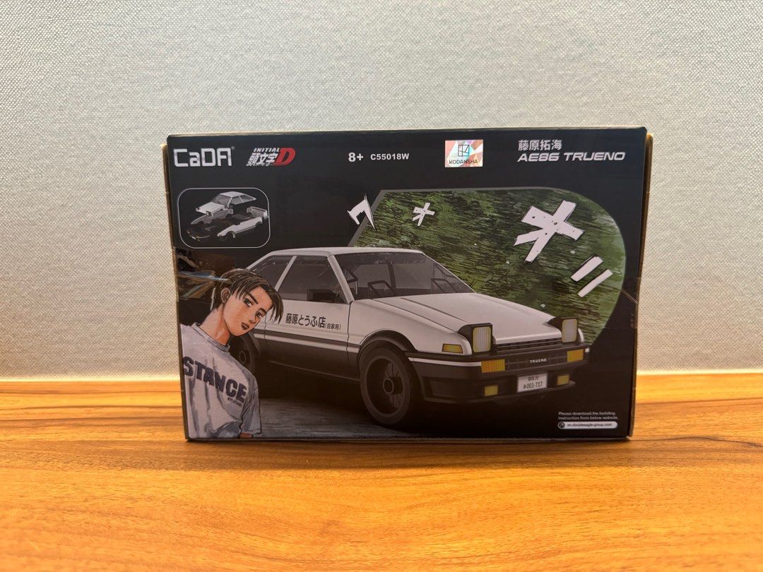 CadFi Initial D ‘Fujiwara Tofu shop’ Trueno AE86 set, Hobbies & Toys ...