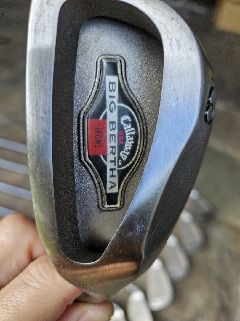 Callaway BIG BERTHA War Bird sole plate & RCH complete set, Sports ...
