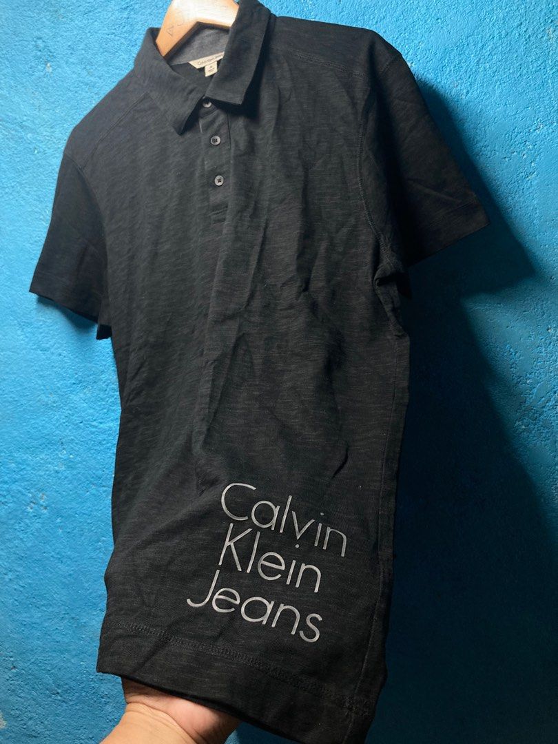 Calvin klein polo shirt, Men's Fashion, Tops & Sets, Tshirts & Polo Shirts on Carousell
