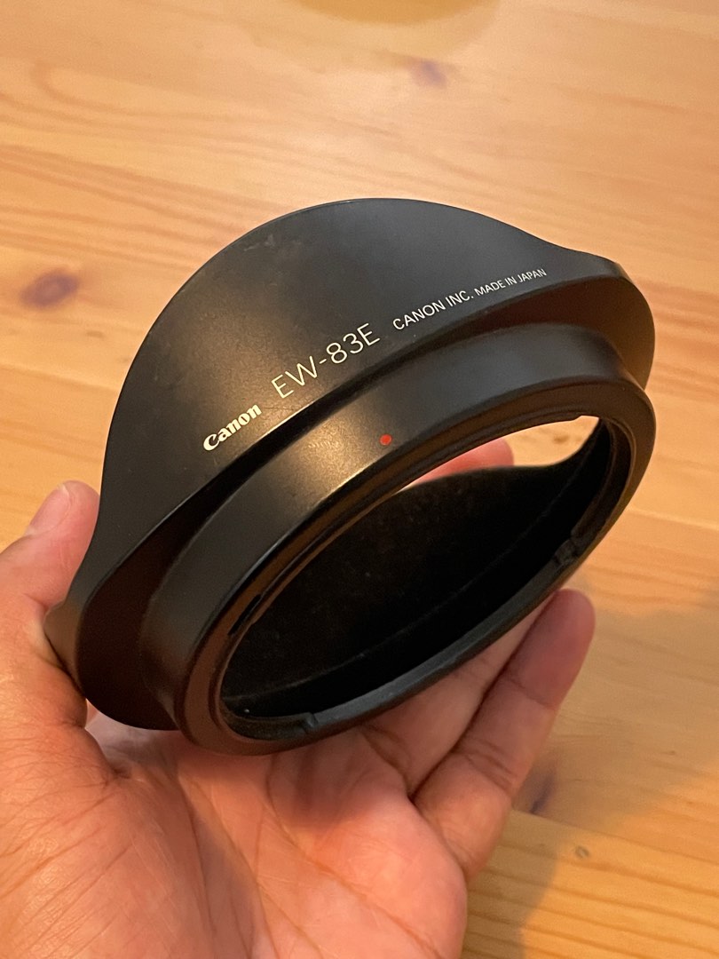 Canon EW-83E lens hood original japan with velvet fabric inside ...