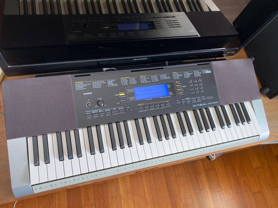 Casio Keyboard CTK-4400, Hobbies & Toys, Music & Media, Musical ...