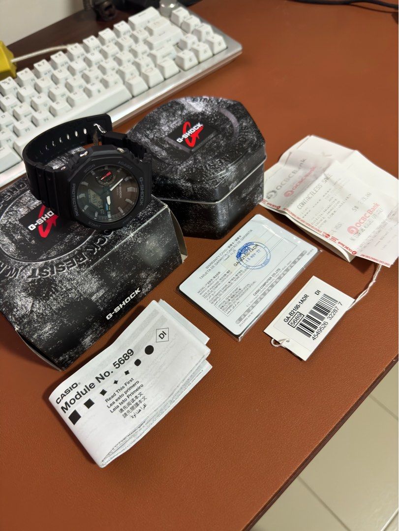 Casio Oak GA-B2100 tough solar bluetooth, Men's Fashion, Watches ...