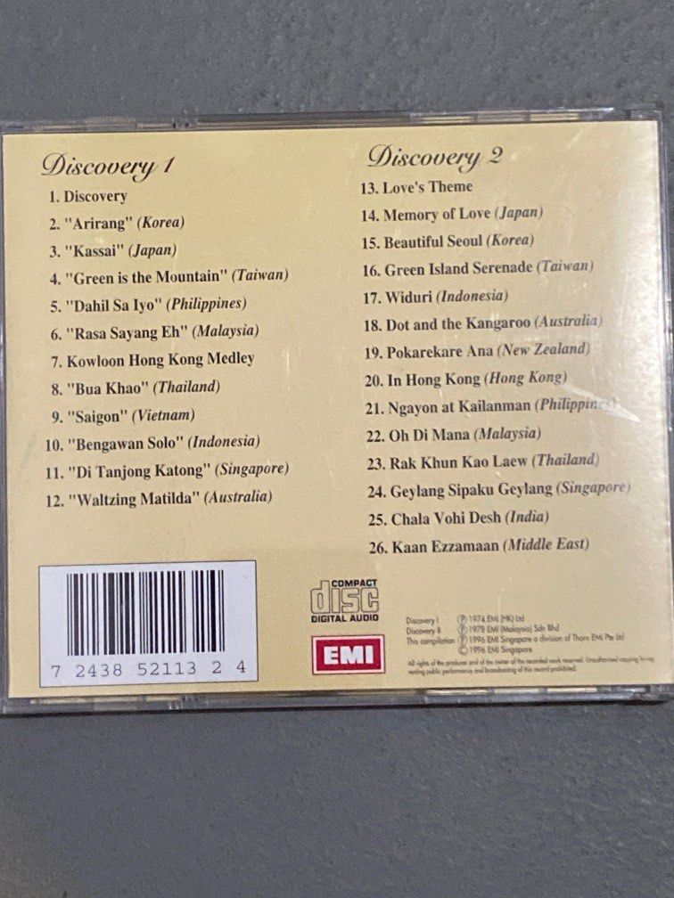 Cd francis yip discovery 1&2, Hobbies & Toys, Music & Media, CDs & DVDs on Carousell