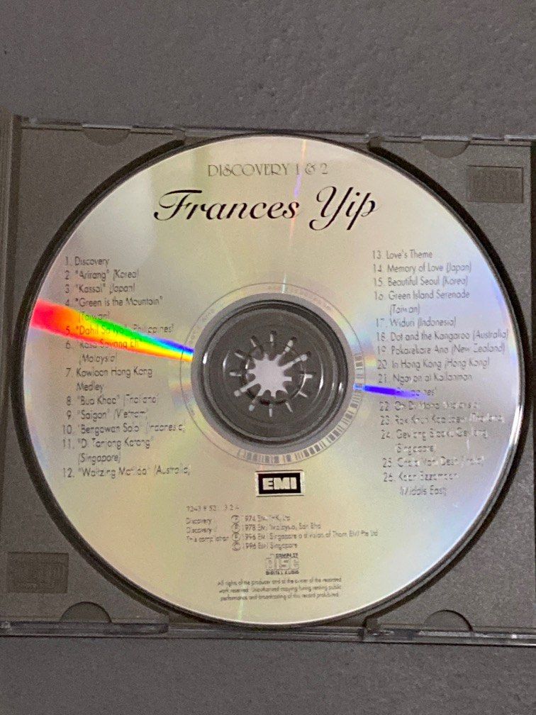Cd francis yip discovery 1&2, Hobbies & Toys, Music & Media, CDs & DVDs on Carousell