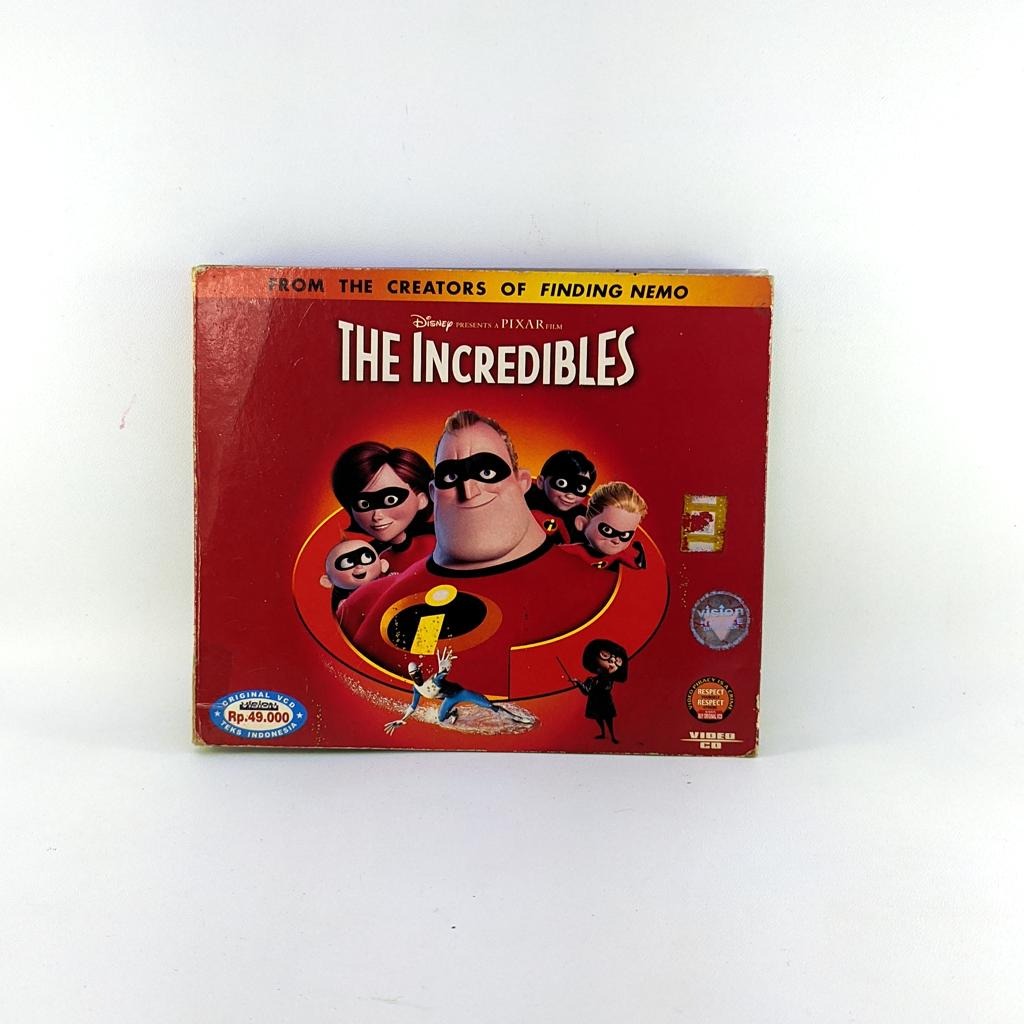 CD/VCD Kartun Disney The Incredibles ORIGINAL, Musik & Media, CD, DVD ...