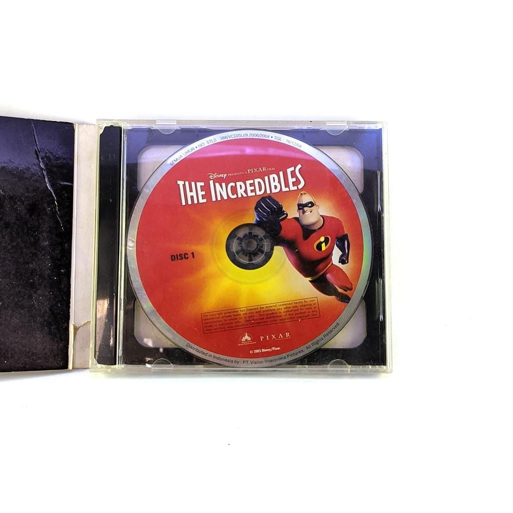 CD/VCD Kartun Disney The Incredibles ORIGINAL, Musik & Media, CD, DVD ...