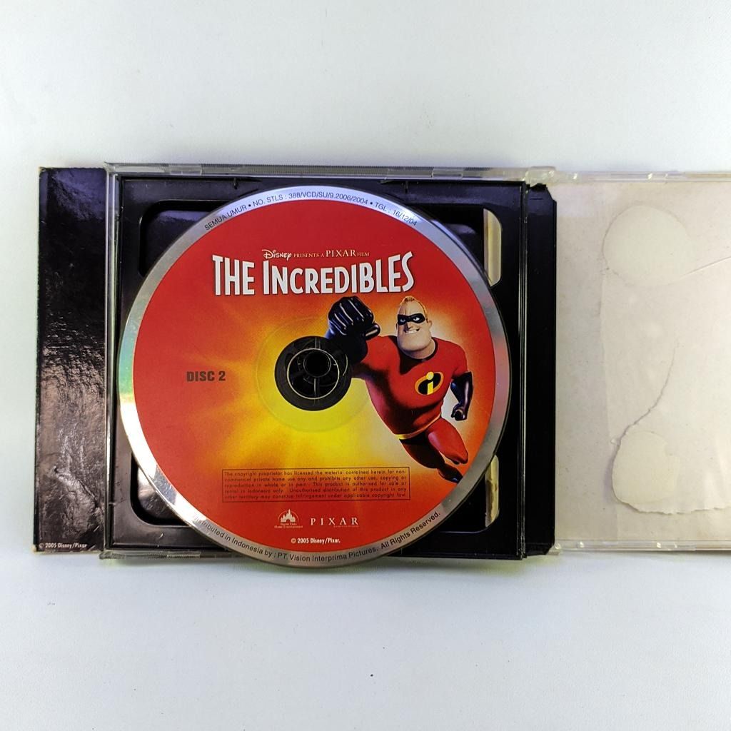 CD/VCD Kartun Disney The Incredibles ORIGINAL, Musik & Media, CD, DVD ...