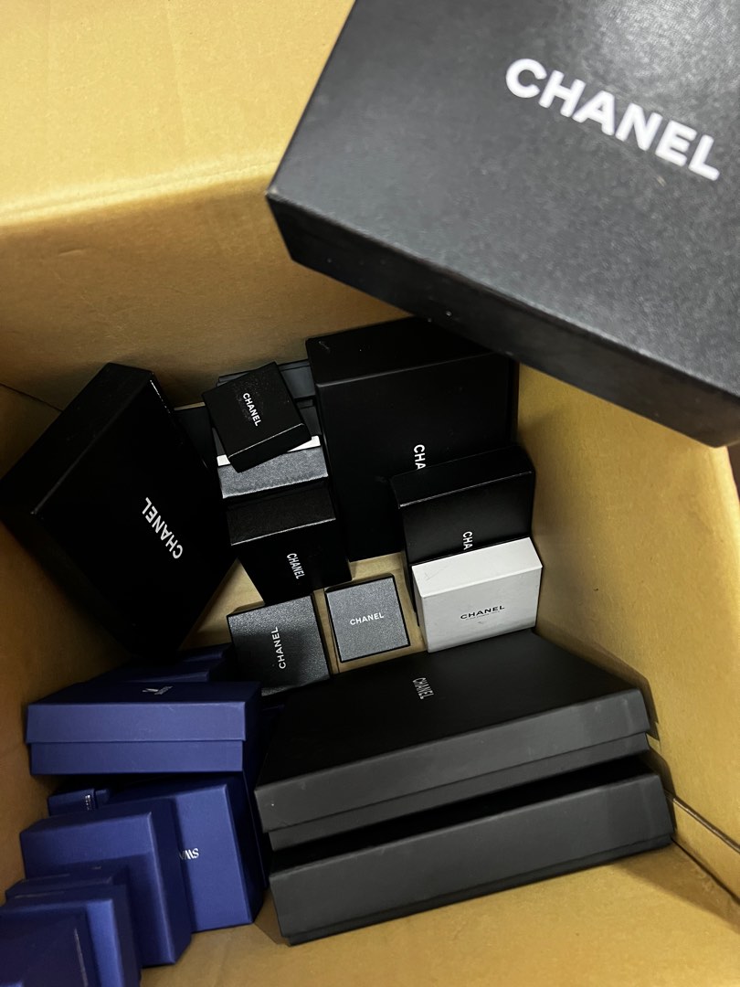 CHANEL boxes (mix sizes), Luxury, Bags & Wallets on Carousell