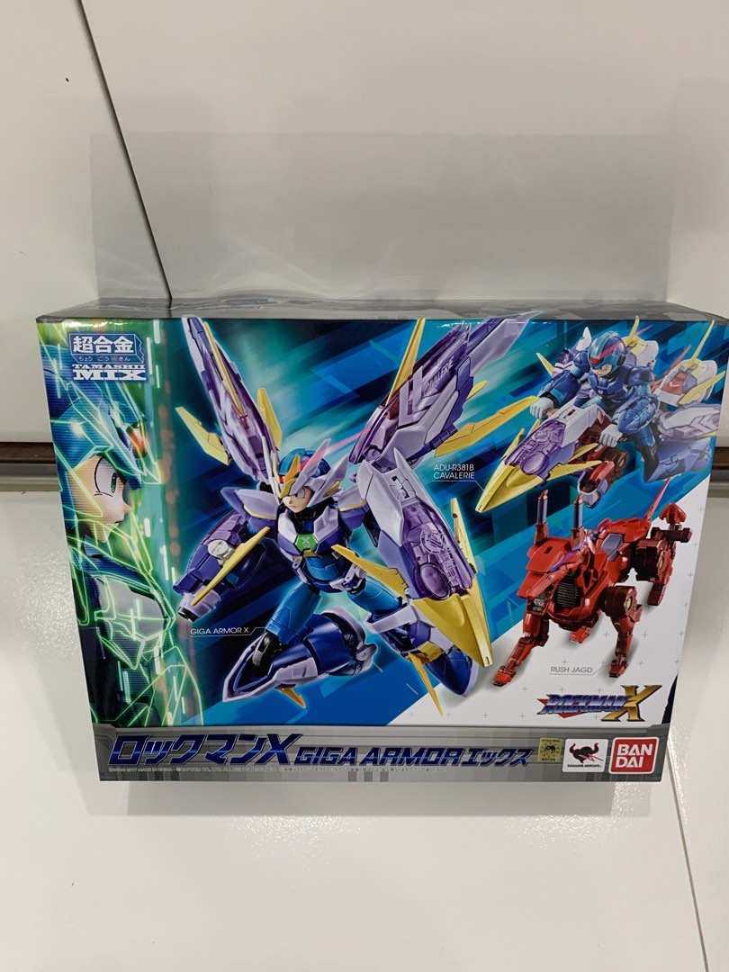 Chogokin Mega Man X Giga Armor X PVC Figure From Japan, Hobbies & Toys ...