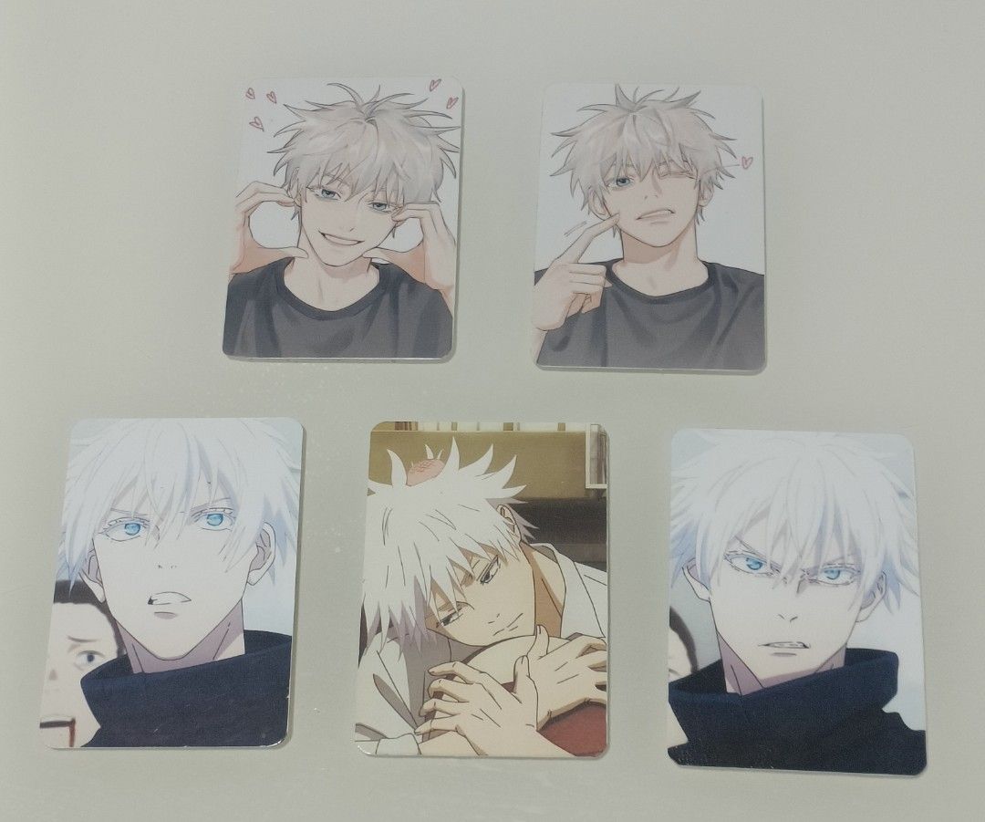 {CLEARANCE} Gojo Satoru photocards with extra free items [fanmade ...