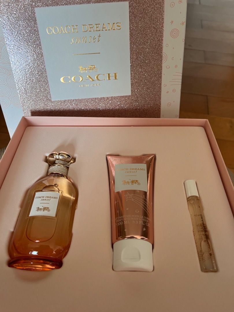 Coach DreamS Sunset 90ml with freebies, Beauty & Personal Care ...