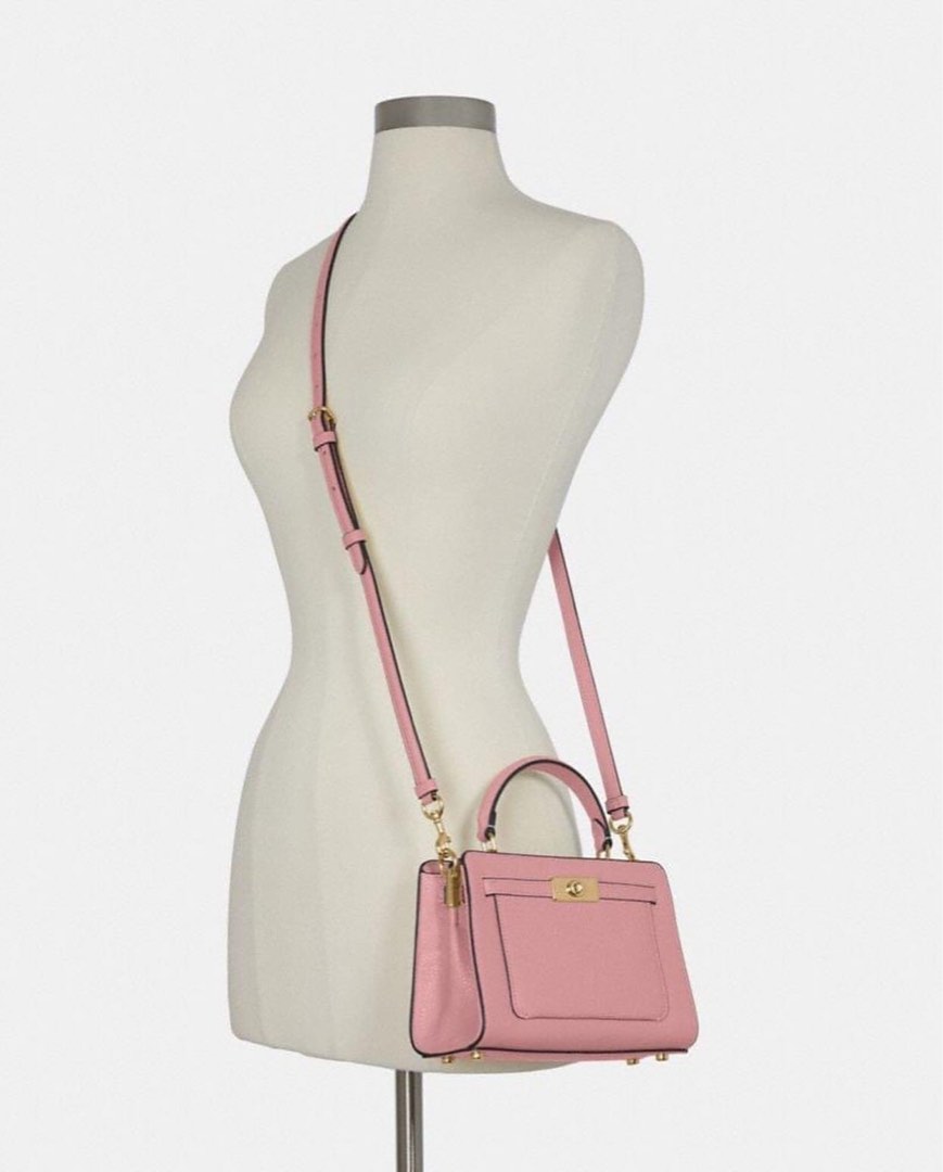 Coach Mini Lane Top Handle Bag, Luxury, Bags & Wallets on Carousell