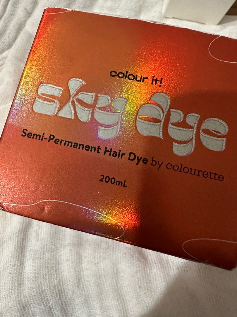 Colourette Sky Dye - Fiery Orange, Beauty & Personal Care, Hair on ...