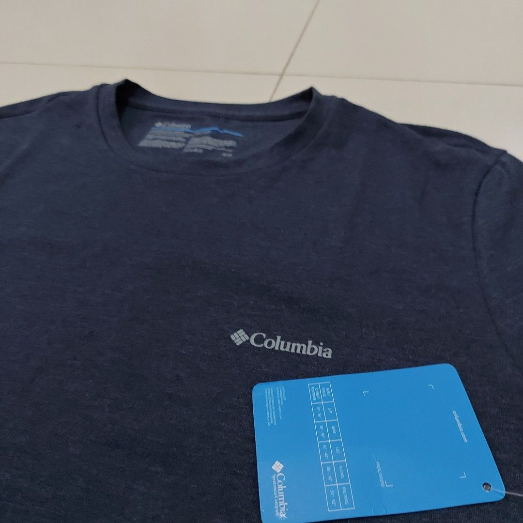 Columbia Tshirt, Men's Fashion, Tops & Sets, Tshirts & Polo Shirts on Carousell