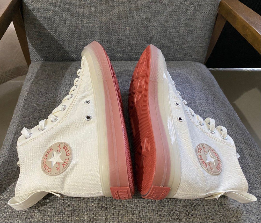 CONVERSE ALL STAR CHUCK TAYLOR HIGH CX WHITE (Wild Mango) Original ...