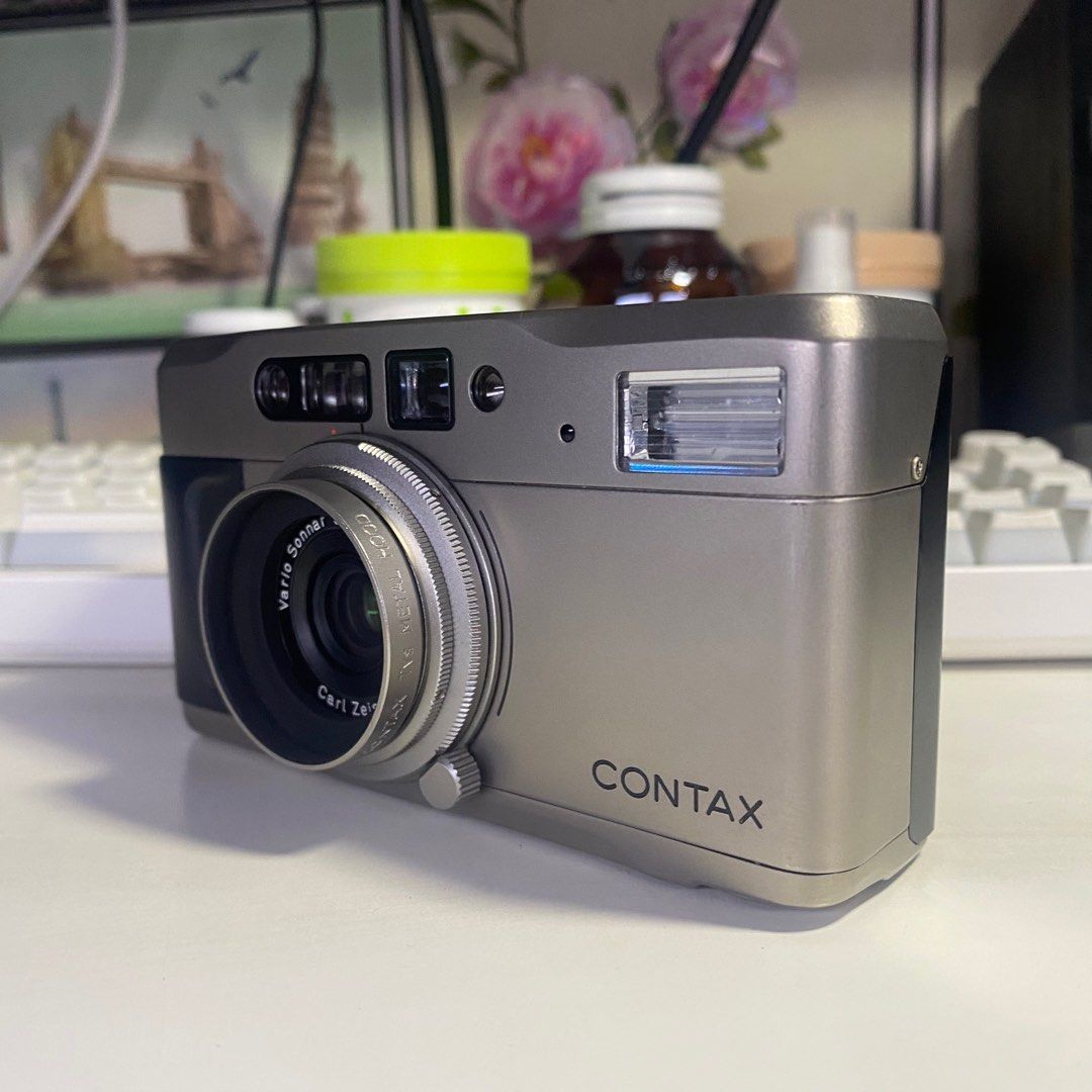Contax TVS Point Shoot Film Camera, Photography, Cameras on Carousell