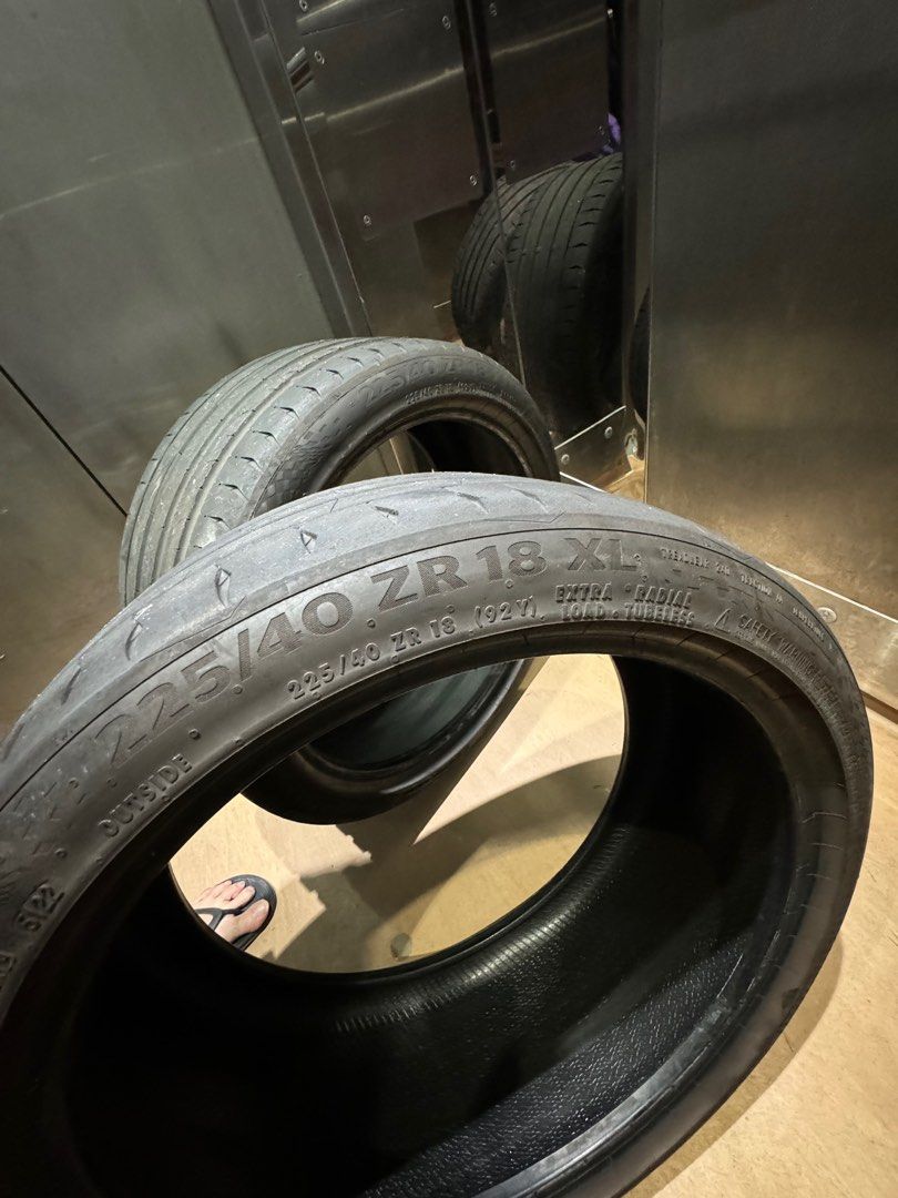 Continental Sport Contact 7, Car Accessories, Tyres & Rims on Carousell