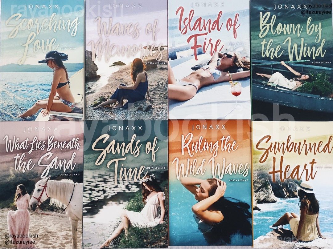 Costa Leona Series Book 1 To 8 And Good Lips Series Reprint With Jonaxx