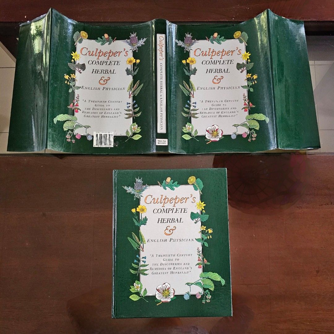 Culpeper's Complete Herbal and English Physician Coffee Table Book ...