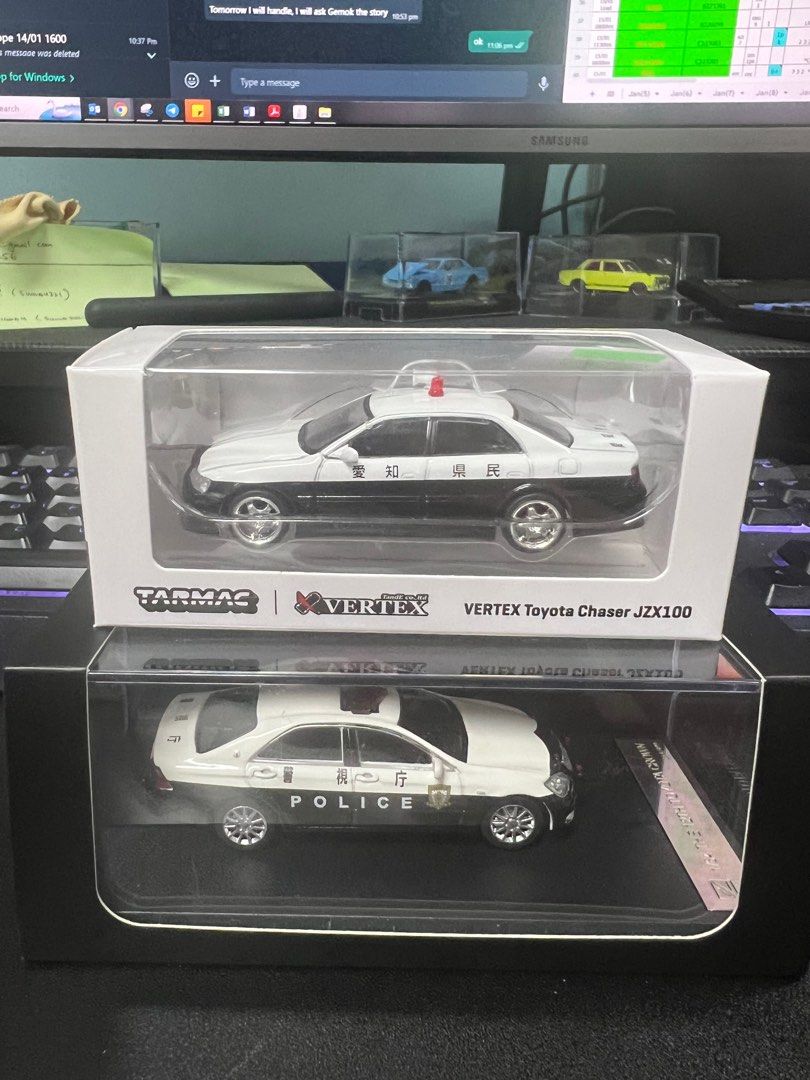 DCM police car & Tarmac diecast 1/64, Hobbies & Toys, Toys & Games on ...